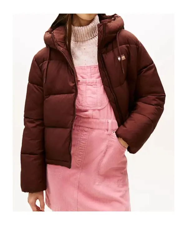 Tommy Hilfiger Hooded Cotton Jacket With Drawstring