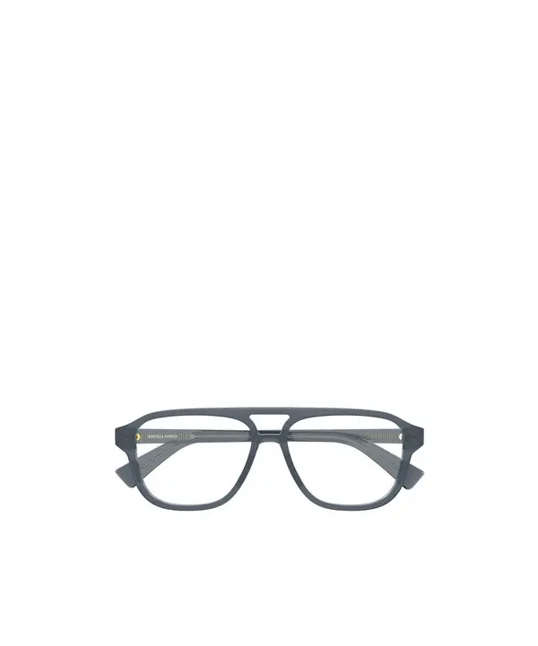 Bottega Veneta Aviator Eyeglasses - Gray
