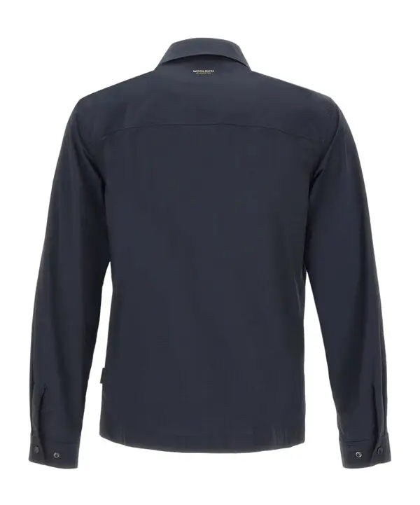 Woolrich Zip-front Shirt Jacket - Black