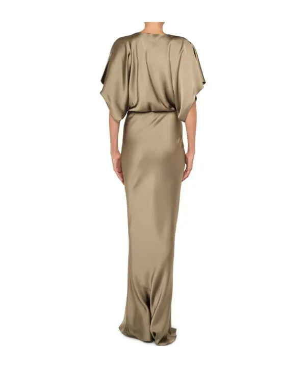 Norma Kamali Obie" Gown - Elm
