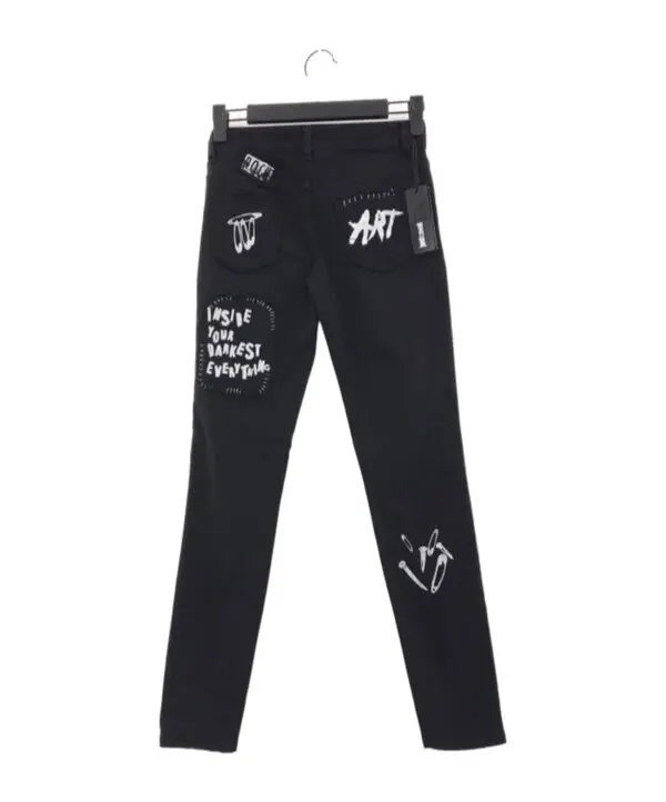 Just Cavalli Printed Denim Pants