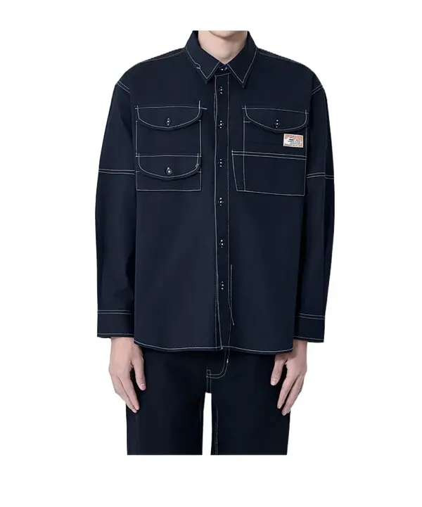STORY MFG. Logo-patch Shirt