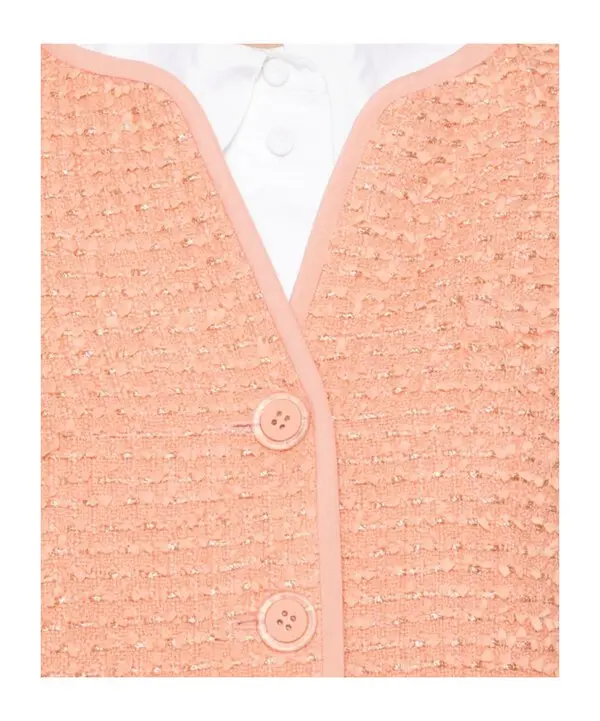 Emporio Armani Trim-detail Textured Jacket