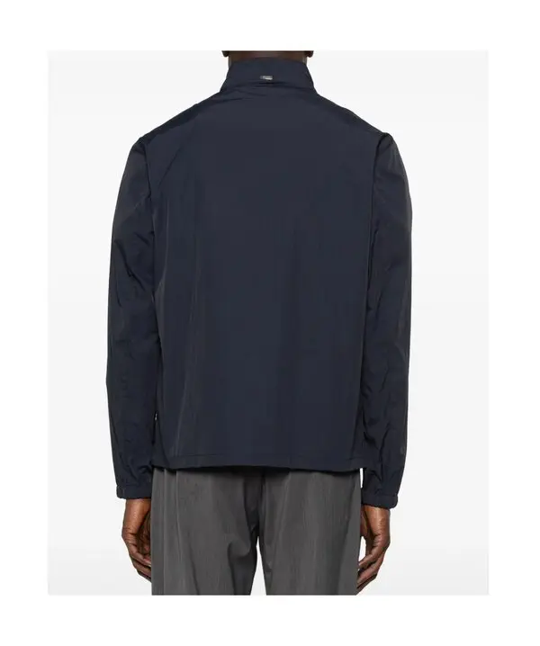 Herno Buttoned Stand Collar Jacket