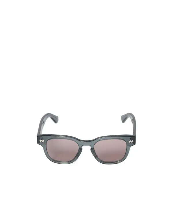 Bottega Veneta Square Frame Sunglasses - Gray