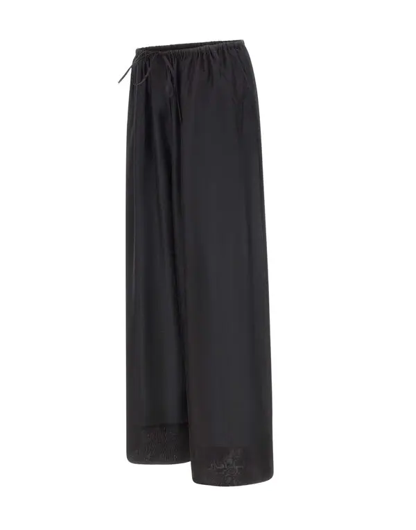 ENTIRE STUDIOS Vento Wide-leg Pants - Black