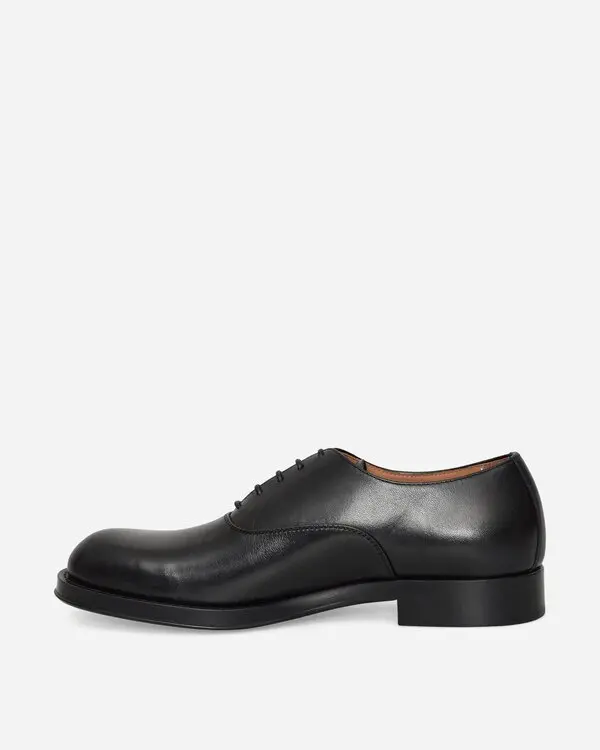 Dries Van Noten Leather Oxford Shoes - Black