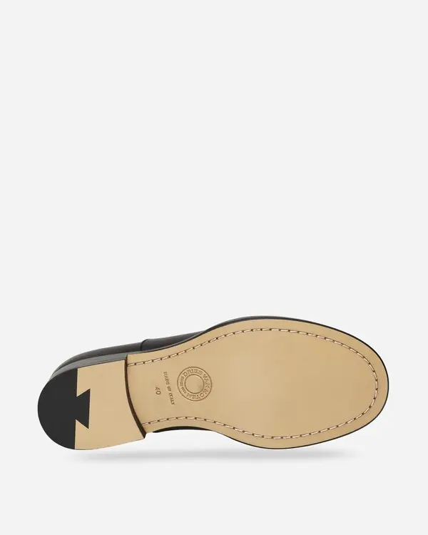 Dries Van Noten Leather Oxford Shoes - Black