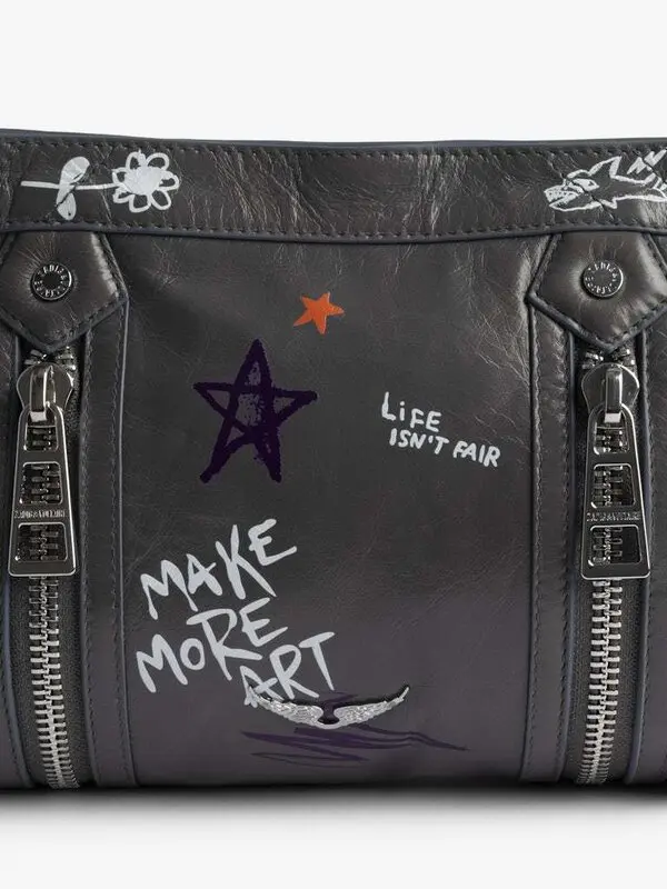 Zadig&Voltaire X Humberto Cruz Zipped Crossbody Bag