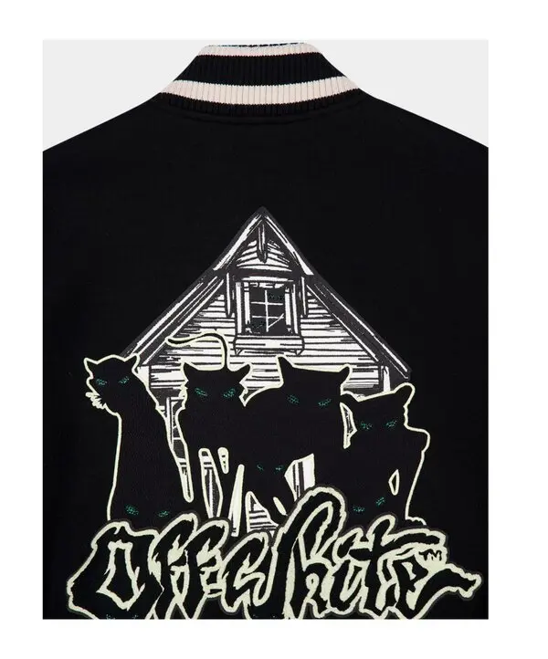 Off-White Panther Varsity Jacket
