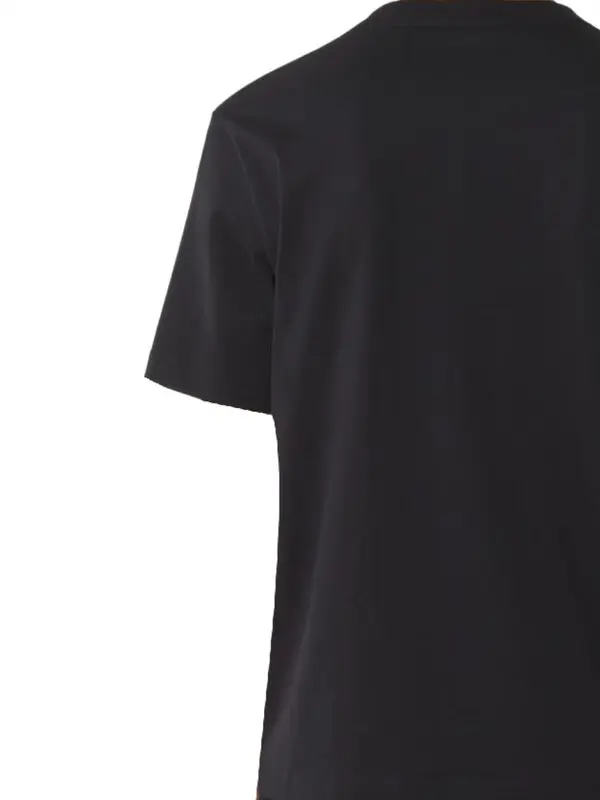 LANVIN Logo Print T-shirt - Black