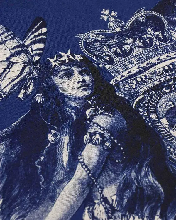 Just Cavalli Printed T-shirt With Round Neck
