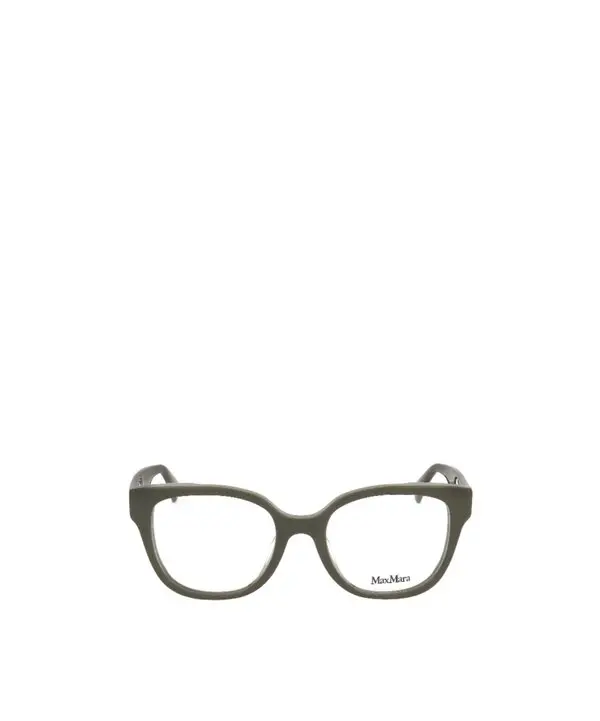 Max Mara Square Frame Glasses - White