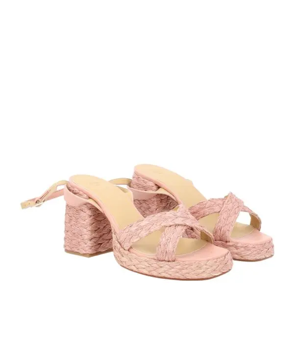 CastaÑer Valeriette Ankle-strap Sandals - Nude
