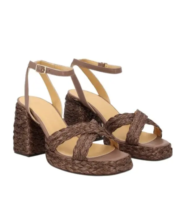 CastaÑer Valeriette High Heel Sandals - Brown