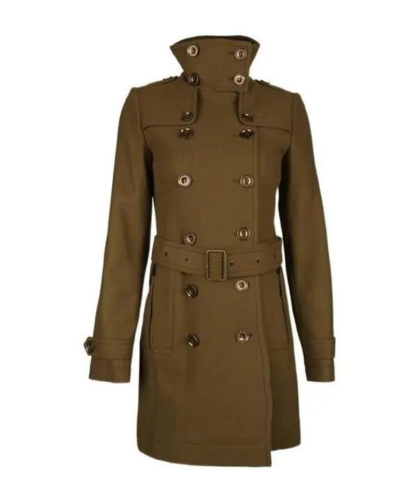 Burberry Double-breasted Slim Coat
