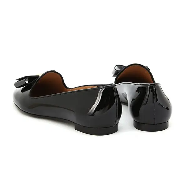 FERRAGAMO Bow Detailing Flat Shoes