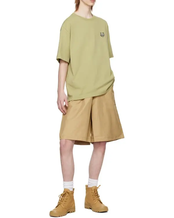 Maison Kitsuné Bold Fox Head Patch Crewneck T-shirt