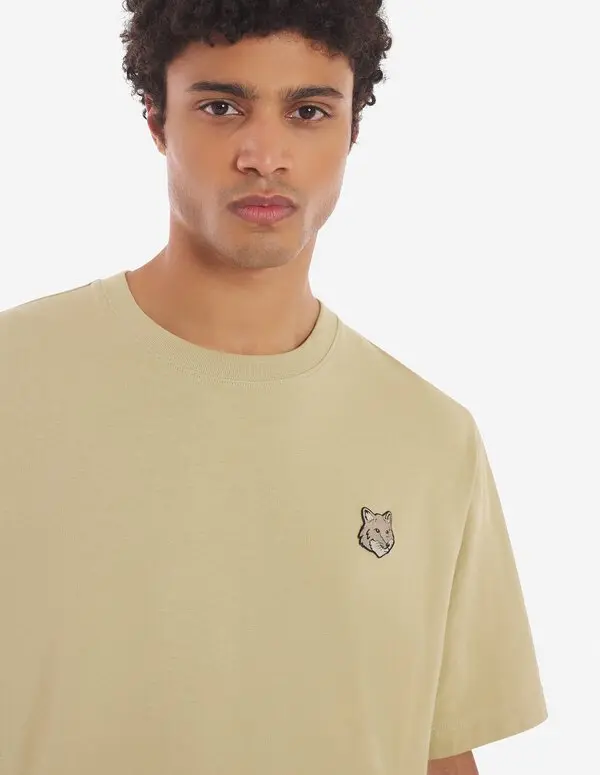 Maison Kitsuné Bold Fox Head Patch Crewneck T-shirt