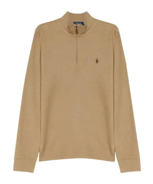Polo Ralph Lauren Ribbed-knit Half-zip Sweatshirt