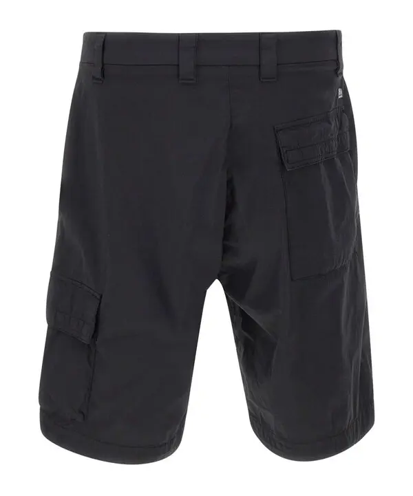 C.P. COMPANY Cargo Shorts With Lens Detail - Black