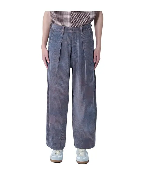 STORY MFG. Lush Wide-leg Carpenter Pants - Gray
