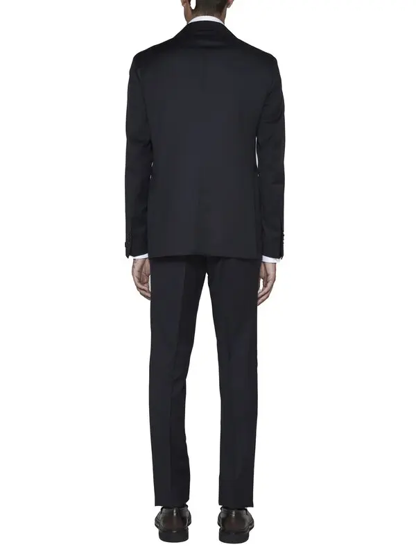 Tagliatore Single-breasted Two-piece Suit Set - Black