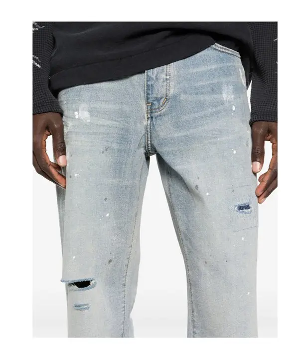 PURPLE BRAND Belt Loop Jeans
