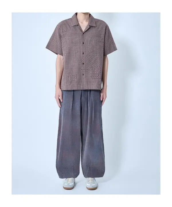 STORY MFG. Check-pattern Shirt