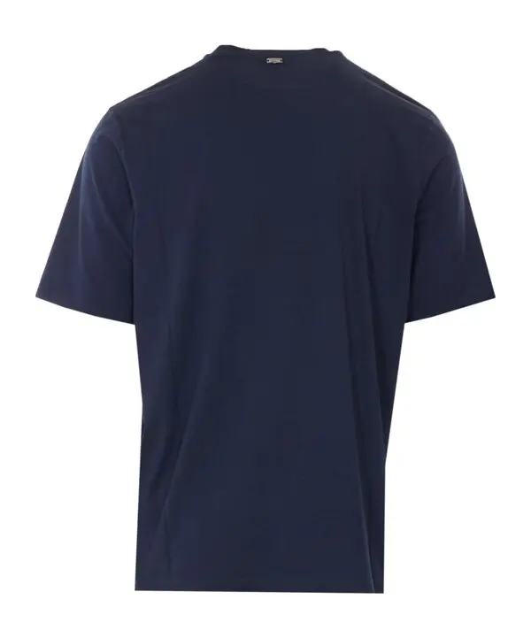 Herno Logo Crewneck T-shirt - Blue