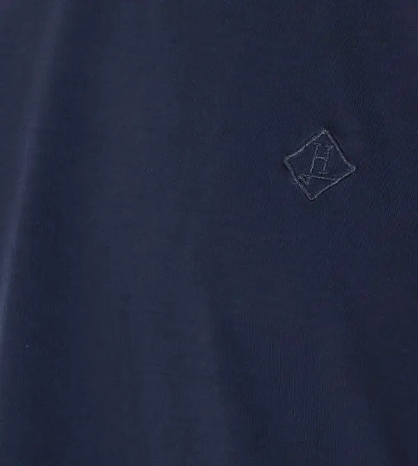 Herno Logo Crewneck T-shirt - Blue