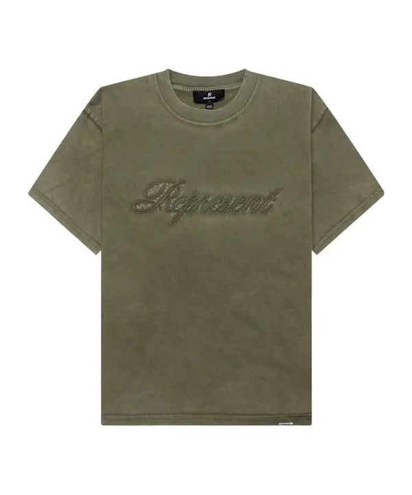 REPRESENT Logo Crew Neck T-shirt