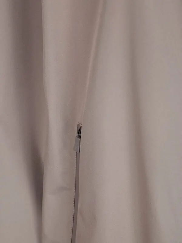 Herno Concealed-fastening Pleated Coat - Gray