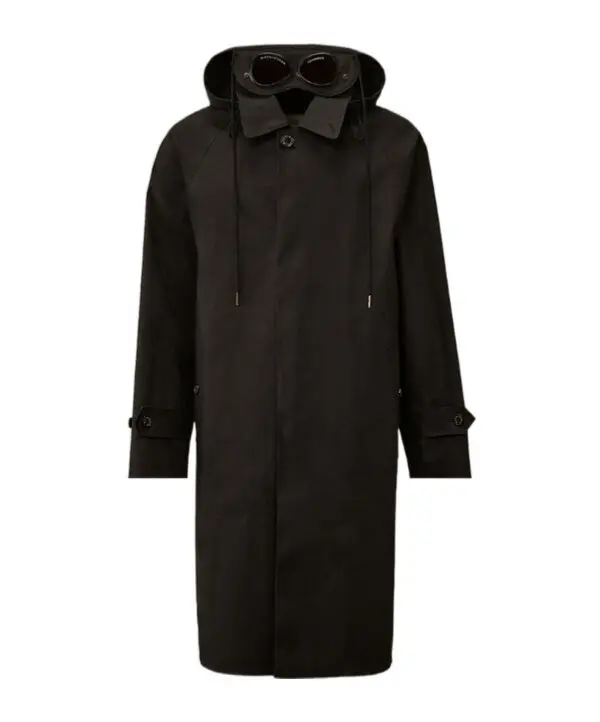 C.P. COMPANY X Mackintosh Goggle Detail Hooded Coat