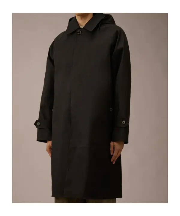 C.P. COMPANY X Mackintosh Goggle Detail Hooded Coat