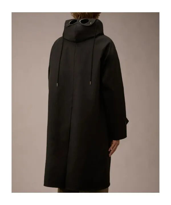 C.P. COMPANY X Mackintosh Goggle Detail Hooded Coat