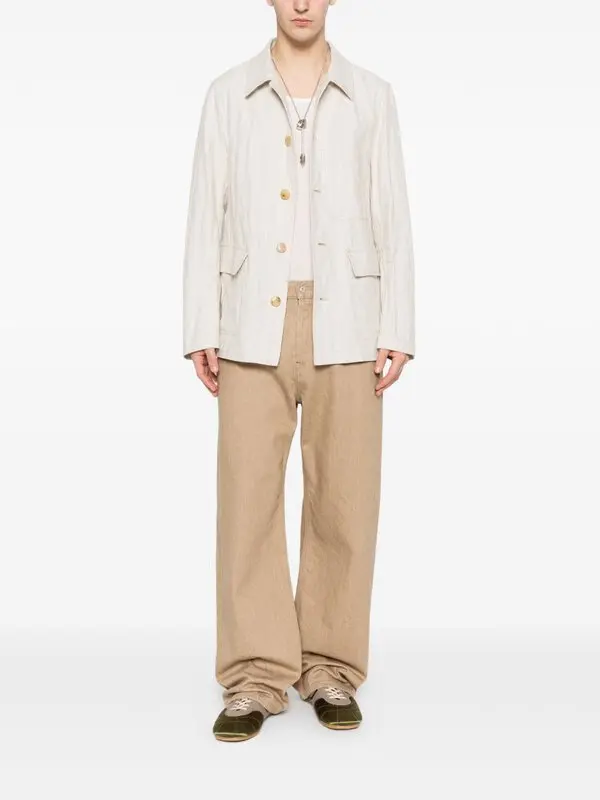 Dries Van Noten Long-sleeved Casual Jacket
