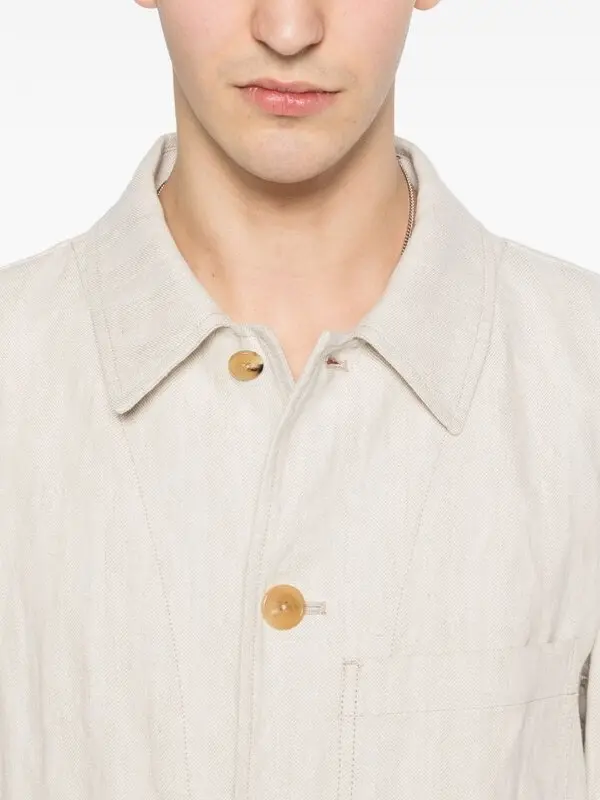 Dries Van Noten Long-sleeved Casual Jacket