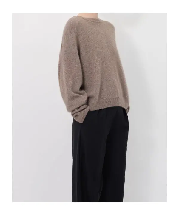 Loulou De Saison Tristan Crewneck Knitwear - Gray