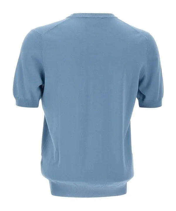 GRAN SASSO Short Sleeve Knitted Sweater