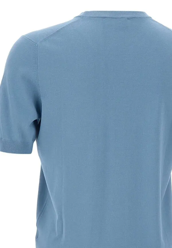 GRAN SASSO Short Sleeve Knitted Sweater