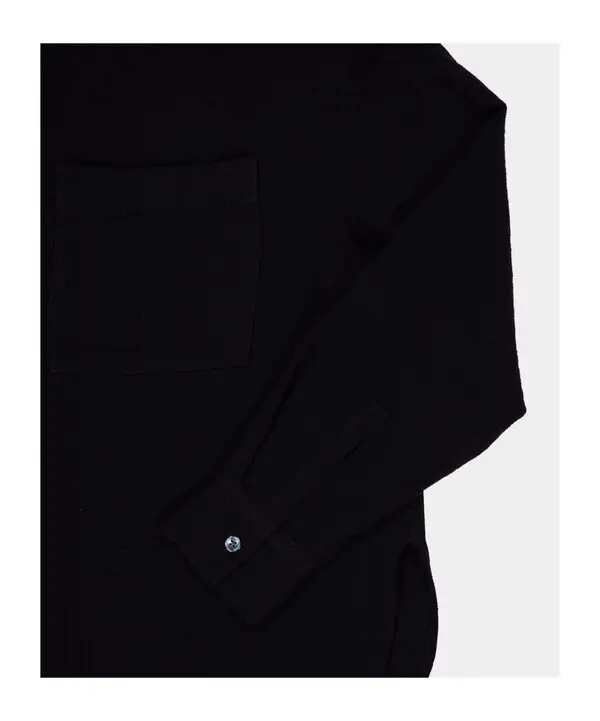 JAMES PERSE Oversized Fit Shirt With Chest Pocket And Button Fastening