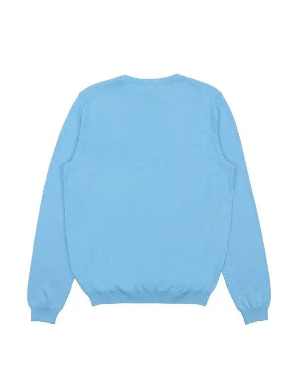 Hugo Boss Round Neck Sweater With Logo Embroidery