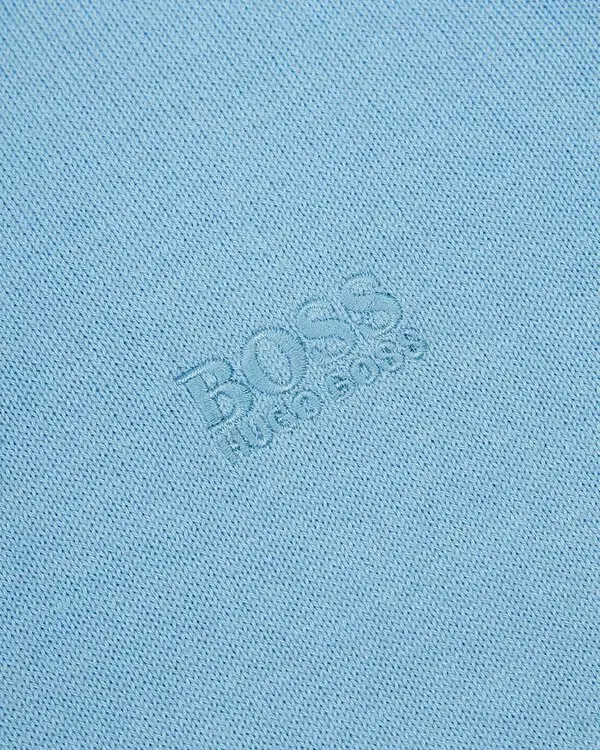 Hugo Boss Round Neck Sweater With Logo Embroidery