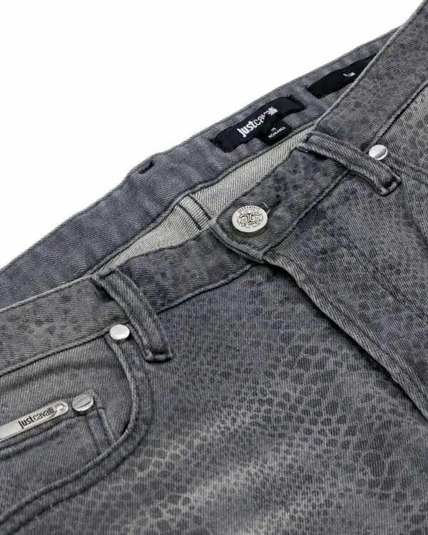 Just Cavalli Straight Leg Jeans - Gray