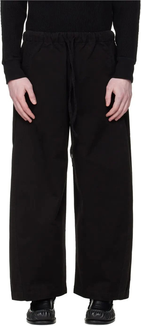 ENTIRE STUDIOS Drawstring Cropped Culottes Trousers