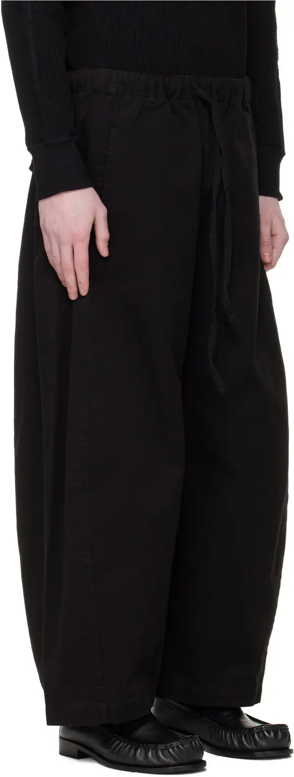 ENTIRE STUDIOS Drawstring Cropped Culottes Trousers
