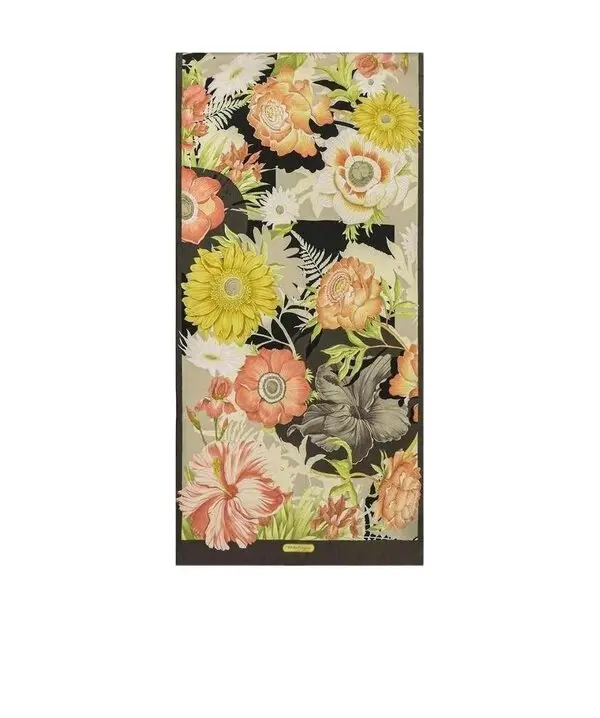 FERRAGAMO Printed Scarf - Nude