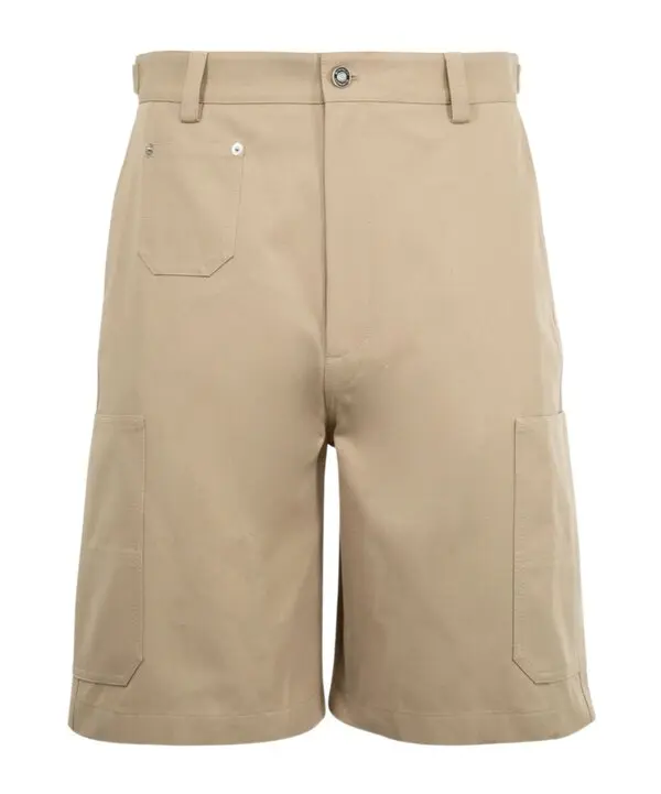 Givenchy Logo Cargo Shorts - Beige