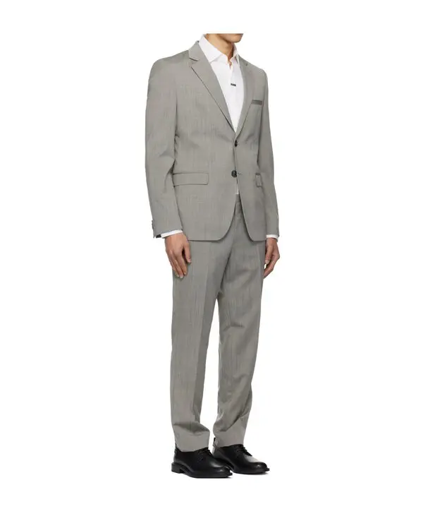 Hugo Boss Long-sleeved Wool Blend Suit